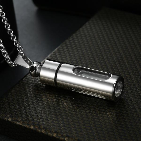 Quality Perfume Bottle Stainless Steel Aromatherapy Diffuser Necklace for Fashion for sale