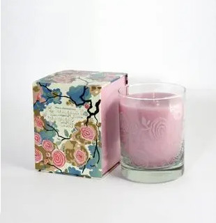 Quality CMYK Luxury Candle Packaging Box Biodegradable Gift Paper Square Boxes for sale