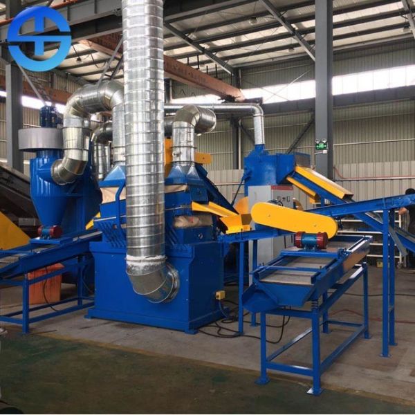 Quality 110.76kw Dry Type 99.5% Purity Copper Cable Granulator for sale