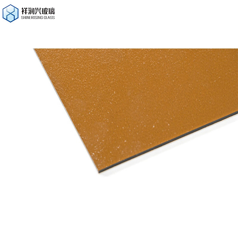 Factory Decorative Brown Patterned Glass Shinerising 3mm 5mm 1830*2440new Technology New Features Belgian Style Glass