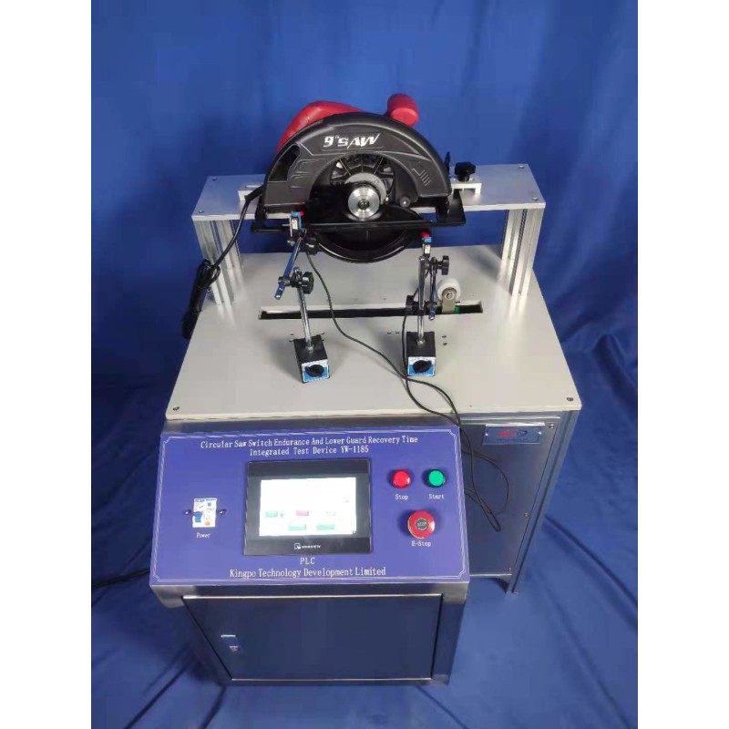 Quality IEC60745-2-5 Circular Saw Switch Endurance And Lower Guard Recovery Time Test Device for sale