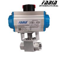 Quality Pneumatic High Pressure Two Way Ball Valve for sale