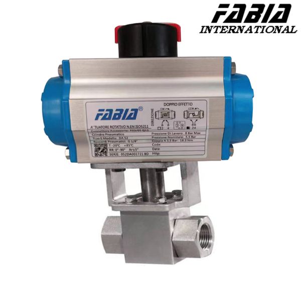 Quality Pneumatic High Pressure Two Way Ball Valve for sale