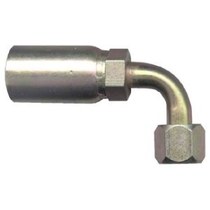 Quality Corrosion Resistance Hydraulic Hose Fittings 90° Hydraulic Hose Ends for sale