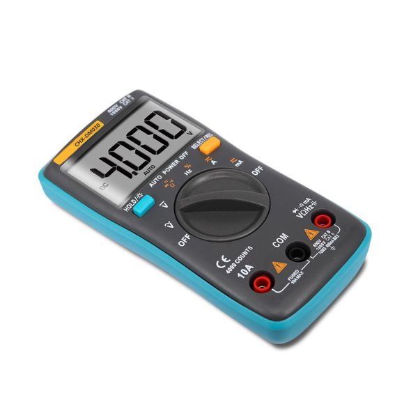 Quality 600uA 6000uA Handheld Digital Multimeter AC DC True Rms Zero Input for sale