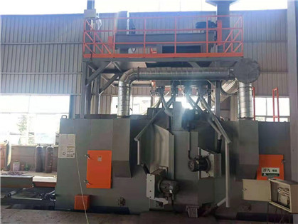 Quality Surface Continuous Treatment 700mm Industrial Shot Blaster Roller Conveyor Type for sale