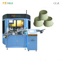 Quality Three Color Automatic Screen Printing Machine For Jars Acrylic Bottle for sale