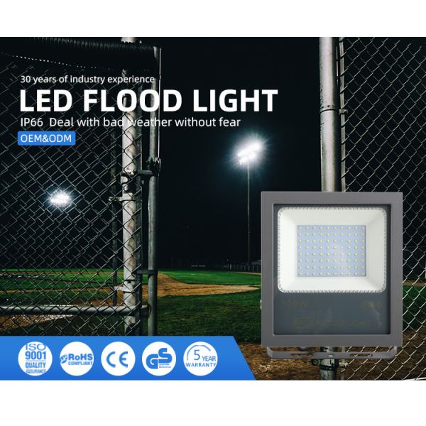 Quality IP66/67 Waterproof 30W 50W 100W 150W 200W Slim LED Flood Light for Outdoor Stadium for sale
