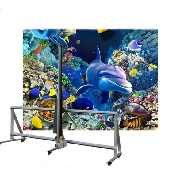 Quality Outdoor and indoor 3D Vertical Direct to Wall Printer wall printing machine for sale