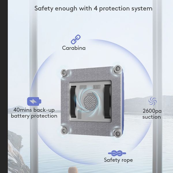 Quality Huidi Home Intelligent Window Cleaning Robot Automatic Remote Control Cleaning for sale