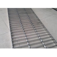 Quality Durable Stainless Steel Bar Grating , Acid Pickling Steel Catwalk Grating for sale