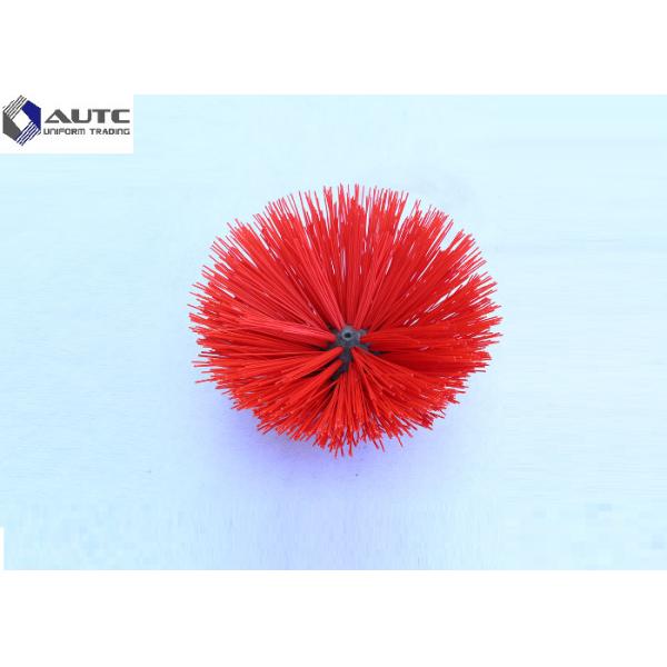 Quality 400*680mm Side Industrial Sweeping Brush , Power Sanitation Circular Street for sale