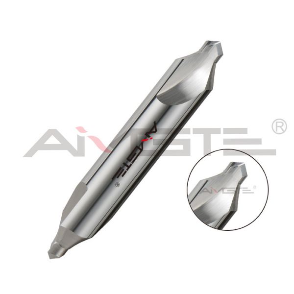 Quality 60° Carbide Center Drill Bit Double Head Drill Bit For Hardened Steel for sale