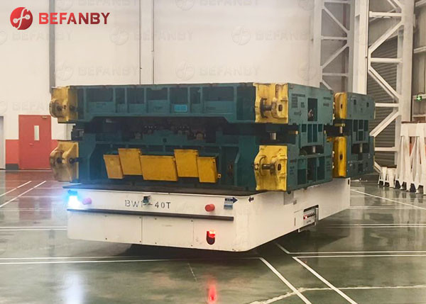 Quality Electric Long Service Life Motorized 80t Transfer Cart for sale
