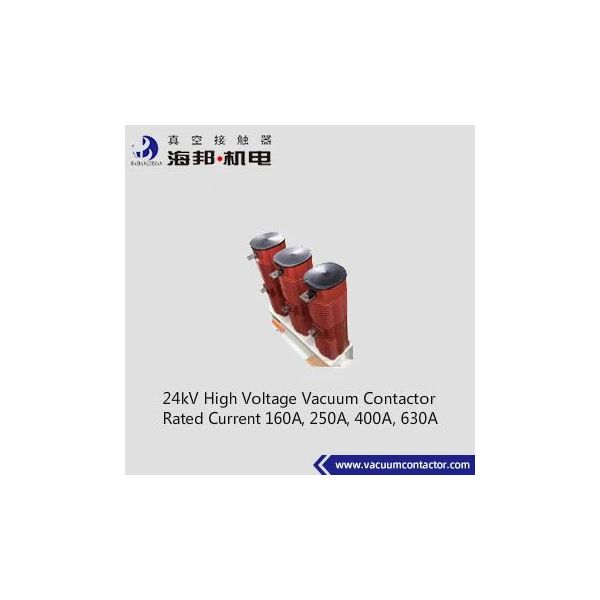 Quality 24kV AC Vacuum Contactor Rated Current 160A 250A 400A 630A for sale