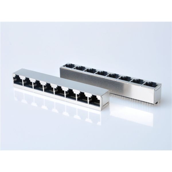 Quality 8p8c RJ45 Jack Connector PCB Mount For Network Socket Internet Modular Copper for sale