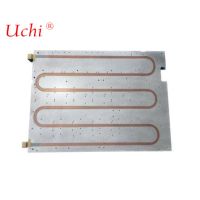 Quality Laser Water Cooling Plate Aluminum Extrusion Friction Stir Welding Copper Tube Brazing Water Cooling Plate for sale