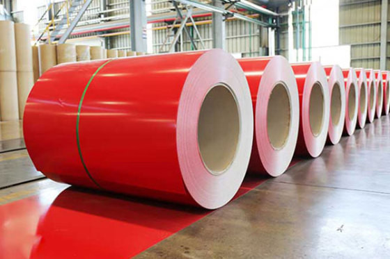 Quality High Weathering Resistance Z50~275 PPGI Prepaint Color Coating Roll Rot / Red DX51D Or S320gd For Metal Roofing for sale