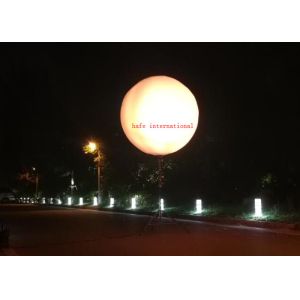 Quality Custom Muse Type Led Balloon Light With 400W Color Changing RGBW Lamp for sale