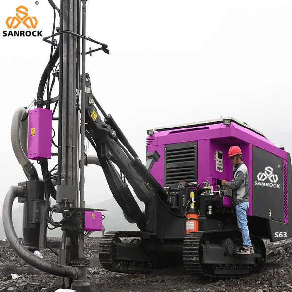 Quality Hydraulic DTH Drilling Rig Integrated Automation Drilling Rig Crawler Mining for sale