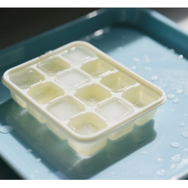 Quality Extrusion Blow Molding TPE Material Rubber Soft Activity Cube Ice Tray Recyclable for sale