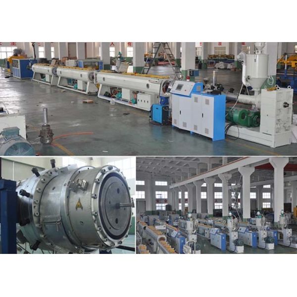Quality Solid Wall Water Loading 63mm HDPE Pipe Extrusion Machine for sale
