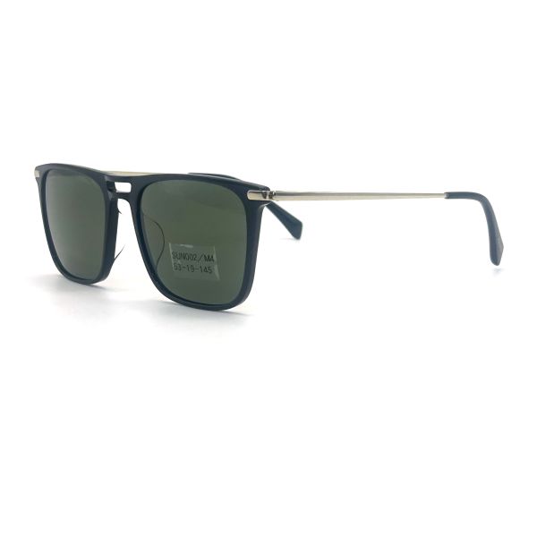 Quality SUN002 Acetate Frame Sunglasses with high elasticity stainless steel temples for sale