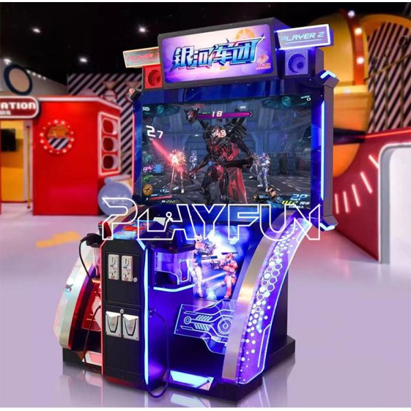 Quality Playfun Arcade shooting video game galaxy legion ticket redemption game machine for sale