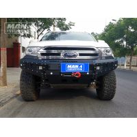 Quality Q235 4x4 Ford Everest Front Bumper Compatible Winch Powder Coated for sale