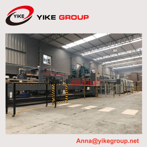 Quality High Definition Flexo Folder Gluer Machine 250-300 pcs/Min Speed With Folder for sale