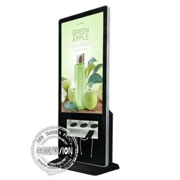 Quality 55 Inch Android 7.1 Wifi Digital Signage Smart Phone Charging Cable Wireless for sale