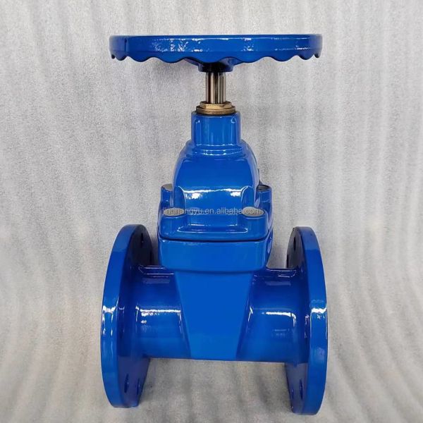 Quality QT450 DN50 Non Rising Stem Gate Valve Soft Sealing Elastic Seat for sale