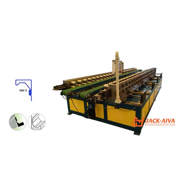 Quality Duplex PDF Duct Flange Roll Former, PDF3 Flange Roll Former, PDF -3 integral duct flange for sale