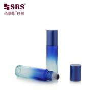 Quality BLPM-10ml 100% No Leakage Thick Wall Mould Dark Blue Glass Roller Bottle With for sale