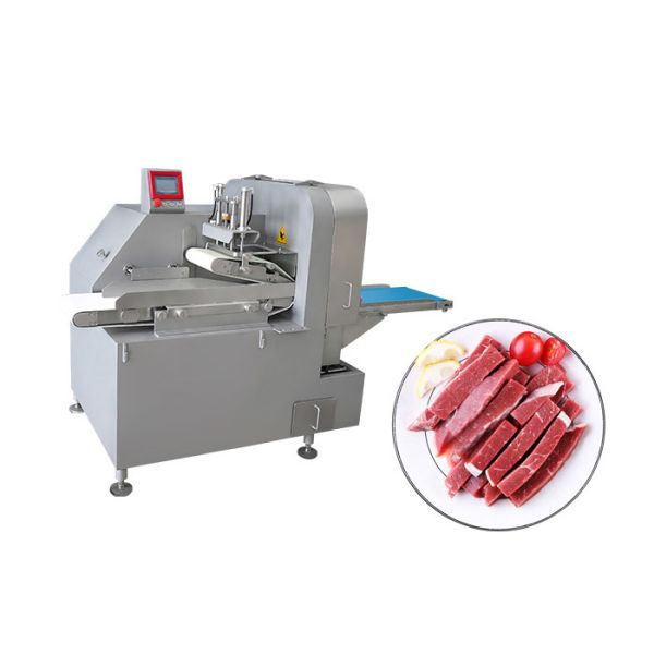 Quality 304 Stainless Steel Beef Shredder Machine Meat Strip Dicer Pork Biltong Jerky for sale