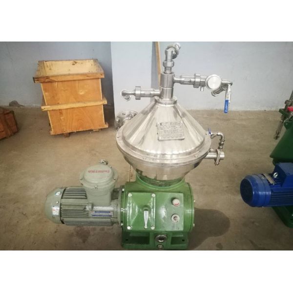 Quality High Speed Disc Oil Separator , Three Phase Oil Centrifugal Separator For Food for sale