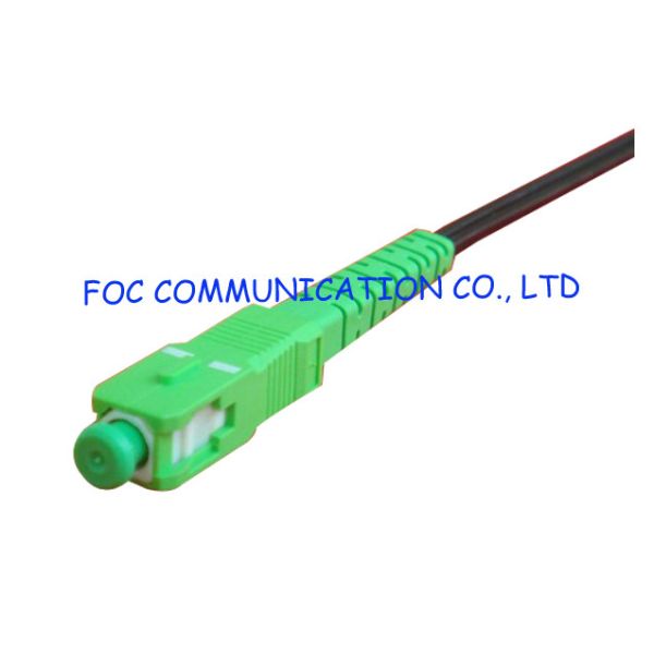 Quality FTTH Fiber Optic Pigtail  SC/ APC with FTTH Indoor Cable High Stability for sale