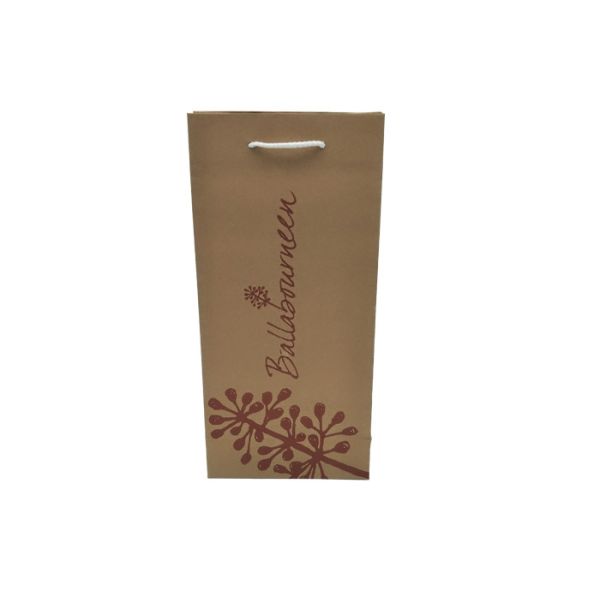 Quality Brown Kraft Personalized Wine Boxes For Gifts Environmental Protection for sale