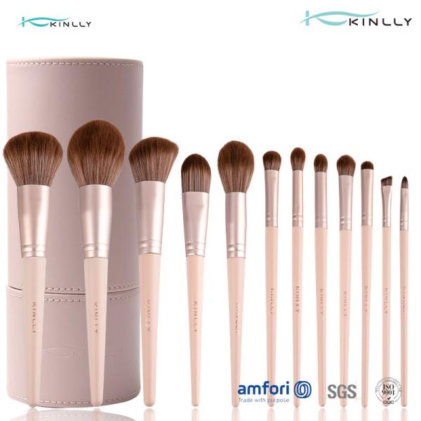 Quality 12pcs Travel Makeup Brush Set for sale