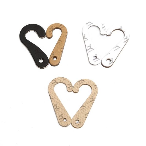 Quality Degradable Recycled Kraft Paper J Shape Hook for Socks Hat Glove Packaging for sale