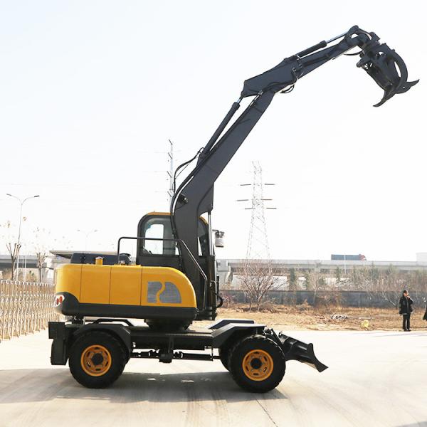 Quality Earthwork Projects Hydraulic Shovel Digger Wheeled Construction Equipment for sale