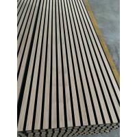 Quality Oak Veneer Wood Acoustic Panels Sound Absorbing Acoustic Insulation for sale