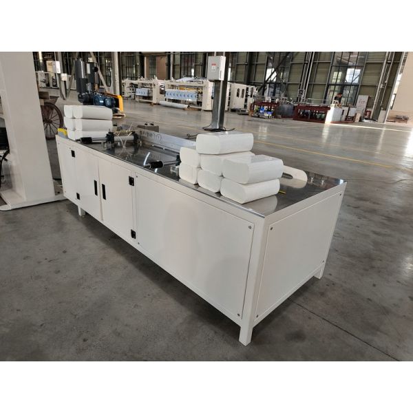 Quality Semi Automatic V And N Fold Hand Towel Paper Bagging Machine for sale
