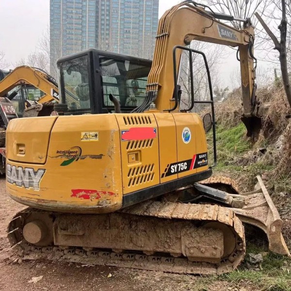 Quality Used Excavadora Sany 75c 2022, Retro Excavadora Sany Sy75c Sy60c Sy55c Sy95c Sy35u Sy26c Sy16c Mini Excavators High Quality for sale