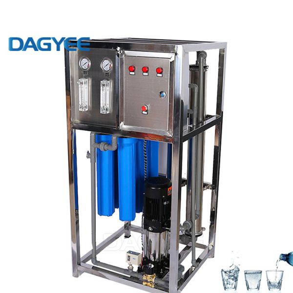 Quality 1500x800x2000mm 500LPH Seawater Reverse Osmosis System for sale