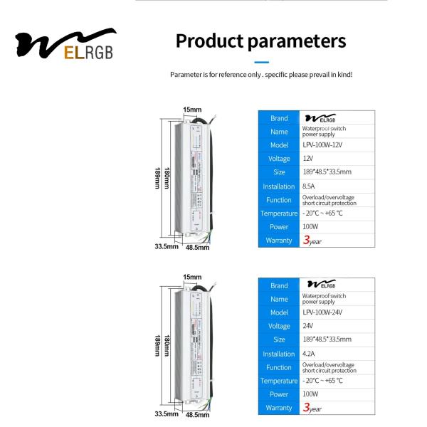 Quality Ip67 12v Led Controller LED Strip Light Parts Waterproof Rgb Led Controller for sale