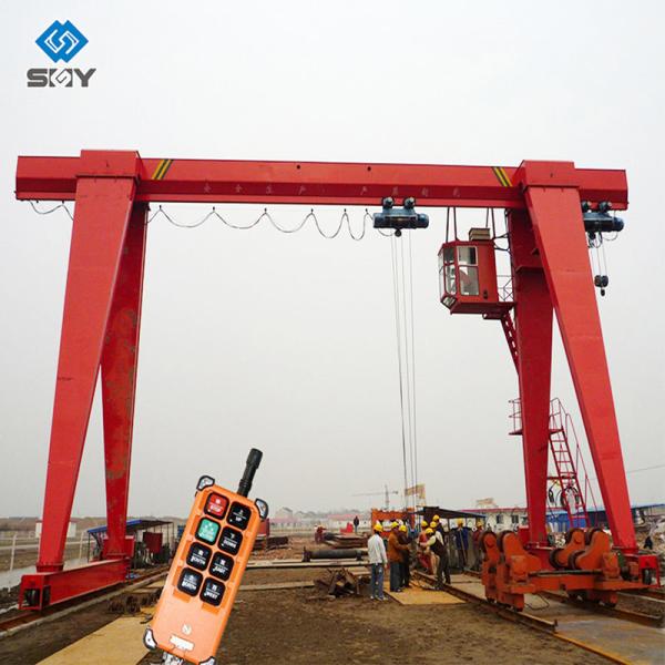 Quality Single Beam 5 Ton Gantry Crane Semi Goliath Crane for sale