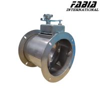 Quality Stainless Steel Industrial Butterfly Valve Manual Air Valve For Large Diameter Flange for sale