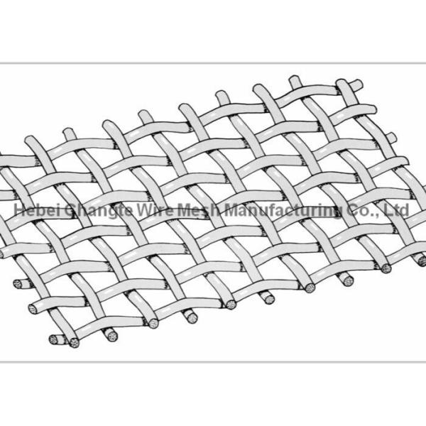 Quality ISO9001 Manganese Steel Aperture 100mm Quarry Screen Mesh for sale