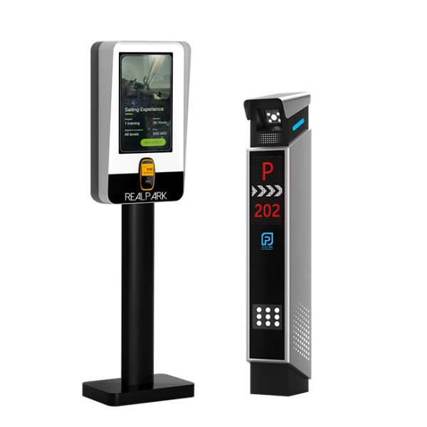 Quality 21.5-inch LCD Touchscreen Quick Exit Payment Kiosk for Easy Parking Fee for sale